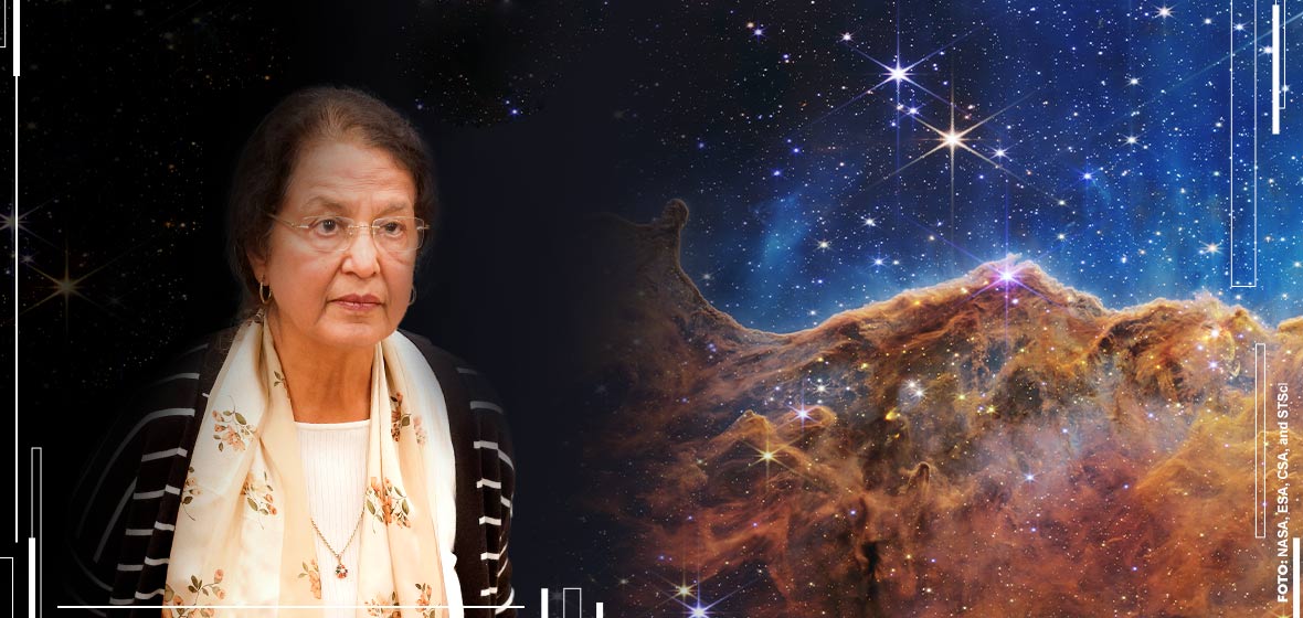 Hashima Hasan: detrás del telescopio James Webb | Uniandes